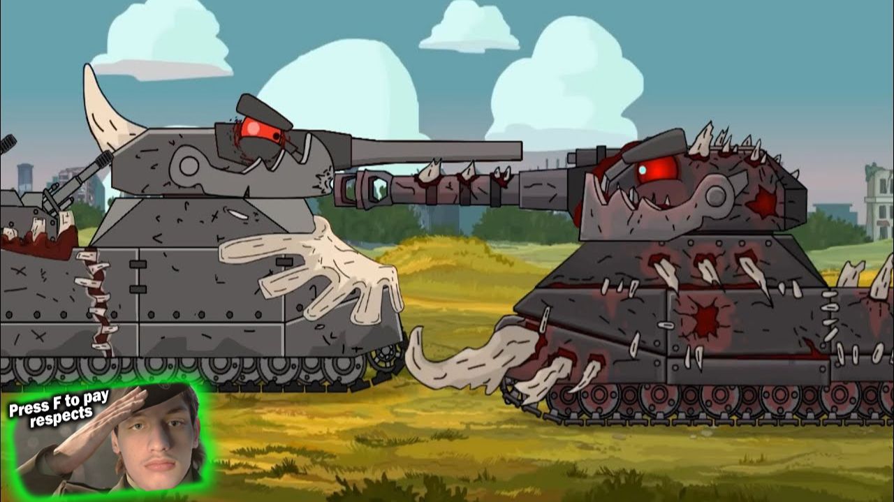 Старый Ратте против Нового Ратте - Реакция на Kv-44M Animations и HomeAnimations - Мультики Геранд