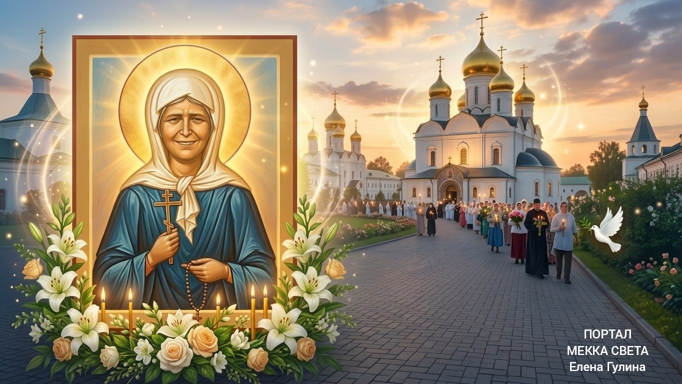 🕊День памяти Матроны Московской 🌱🥚💞