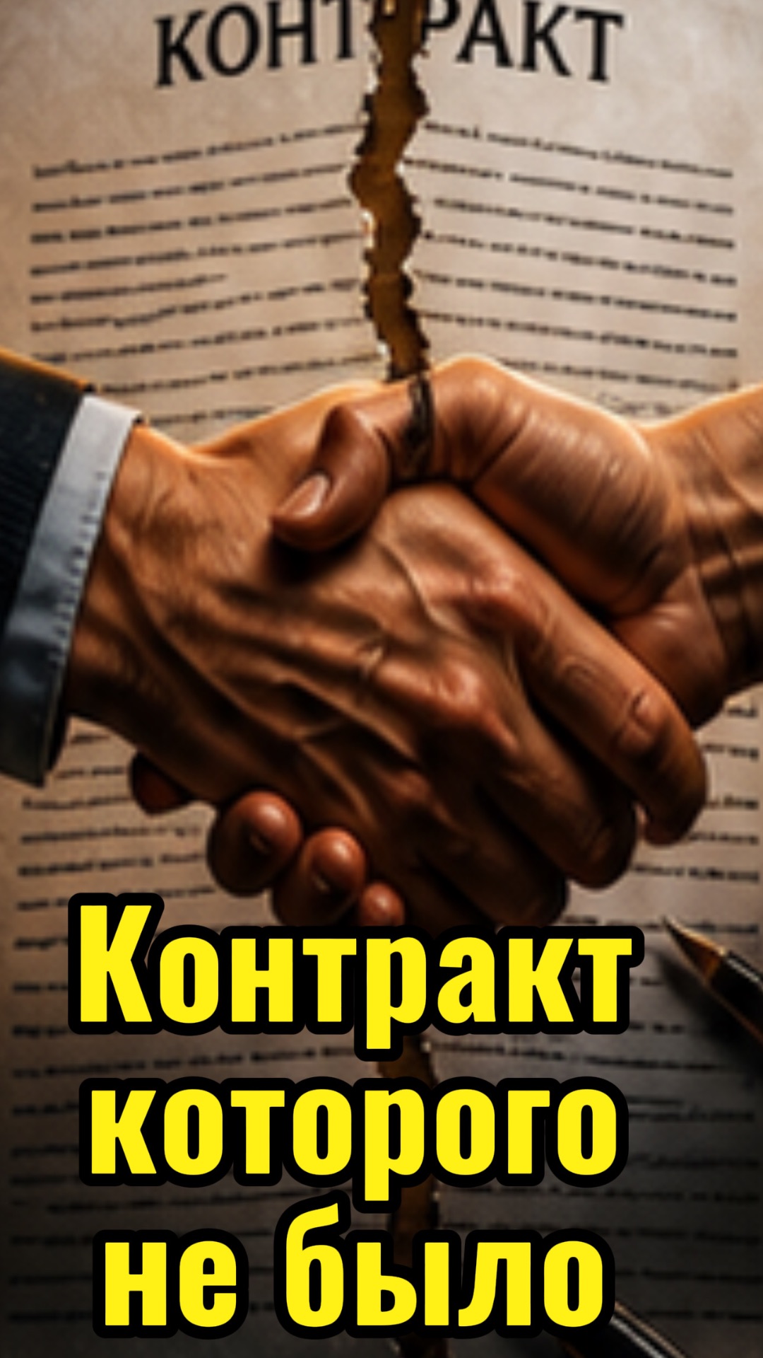 Контракт, которого не было: Сверка негласных правил брака.