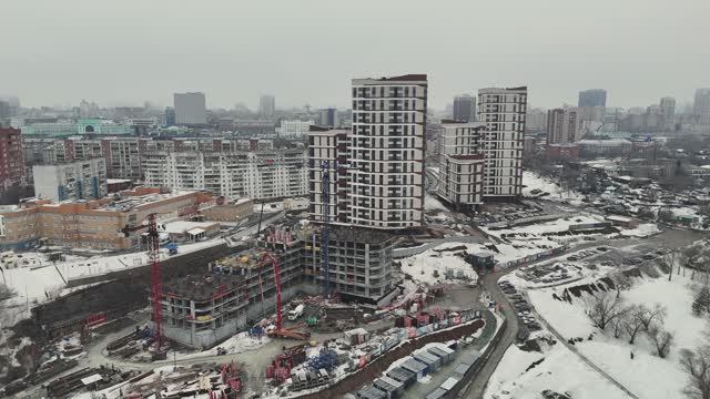 Квартал "Беринг" в Новосибирске - Ход строительства Март 2026