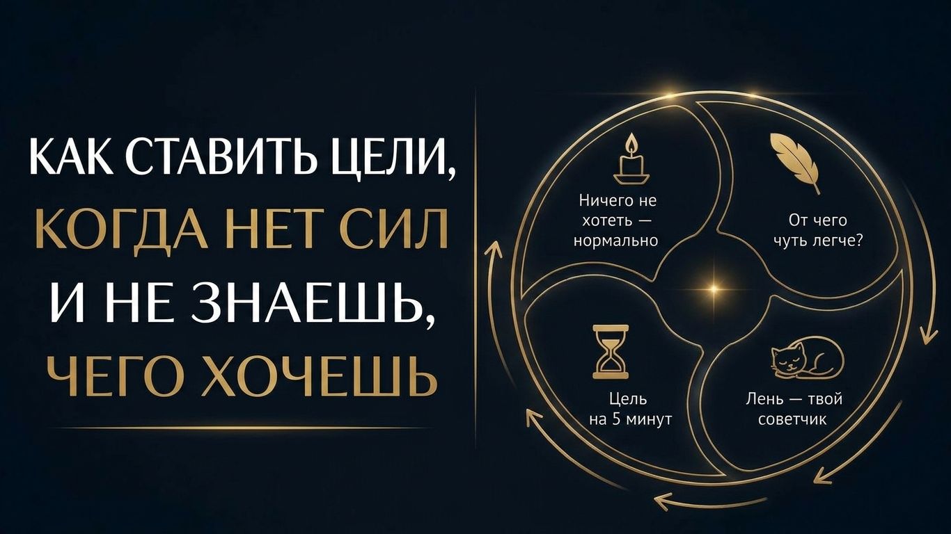 Это видео — первая ступенька, чтобы вернуть себе живую энергию без насилия над собой.