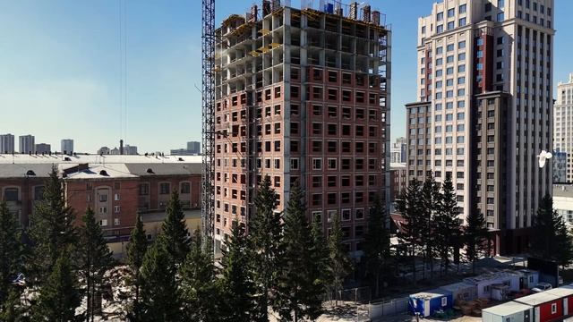 ЖК "Оскар" в Новосибирске - Ход строительства Апрель 2026