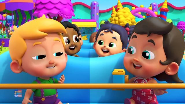 Baby Toot Toot - Колеса На Тракторе 🚜   Весёлая Фермерская Песенка Для Детей