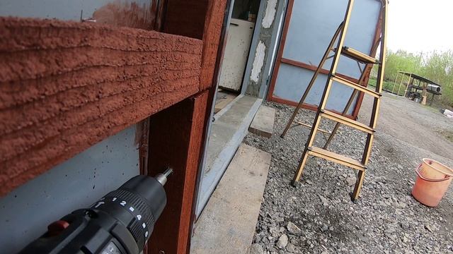 Замена гаражных ворот. 9 часть. 06.05.2026 г.