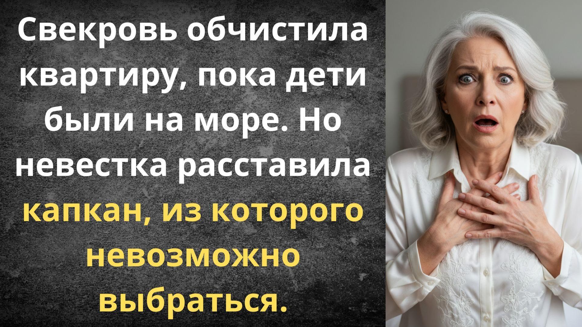 Идеальный капкан для свекрови | Истории из жизни