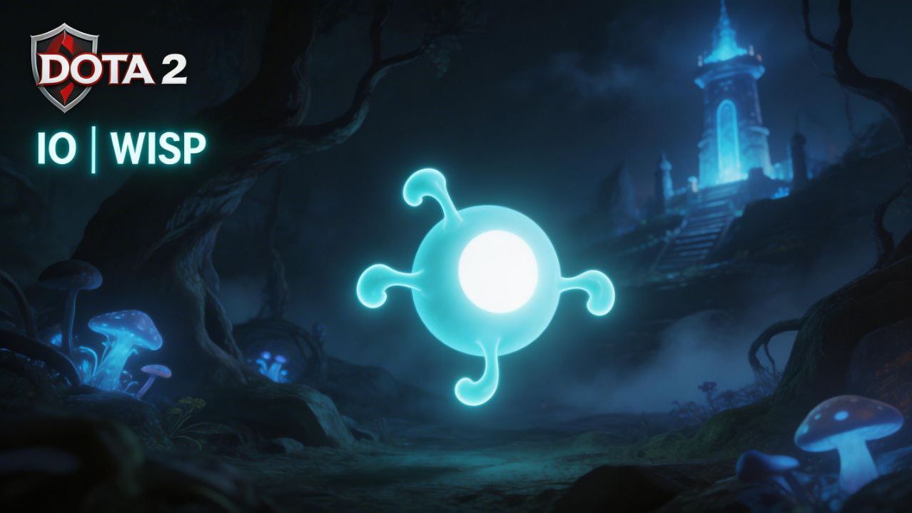 Dota 2. Io (wisp)