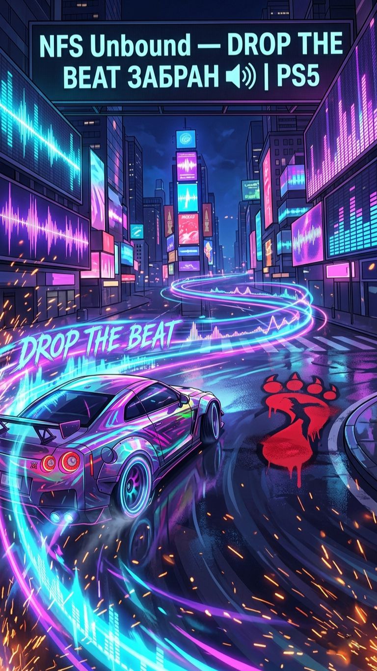 NFS Unbound — ЧЕЛЛЕНДЖ DROP THE BEAT  🔥 | PS5
