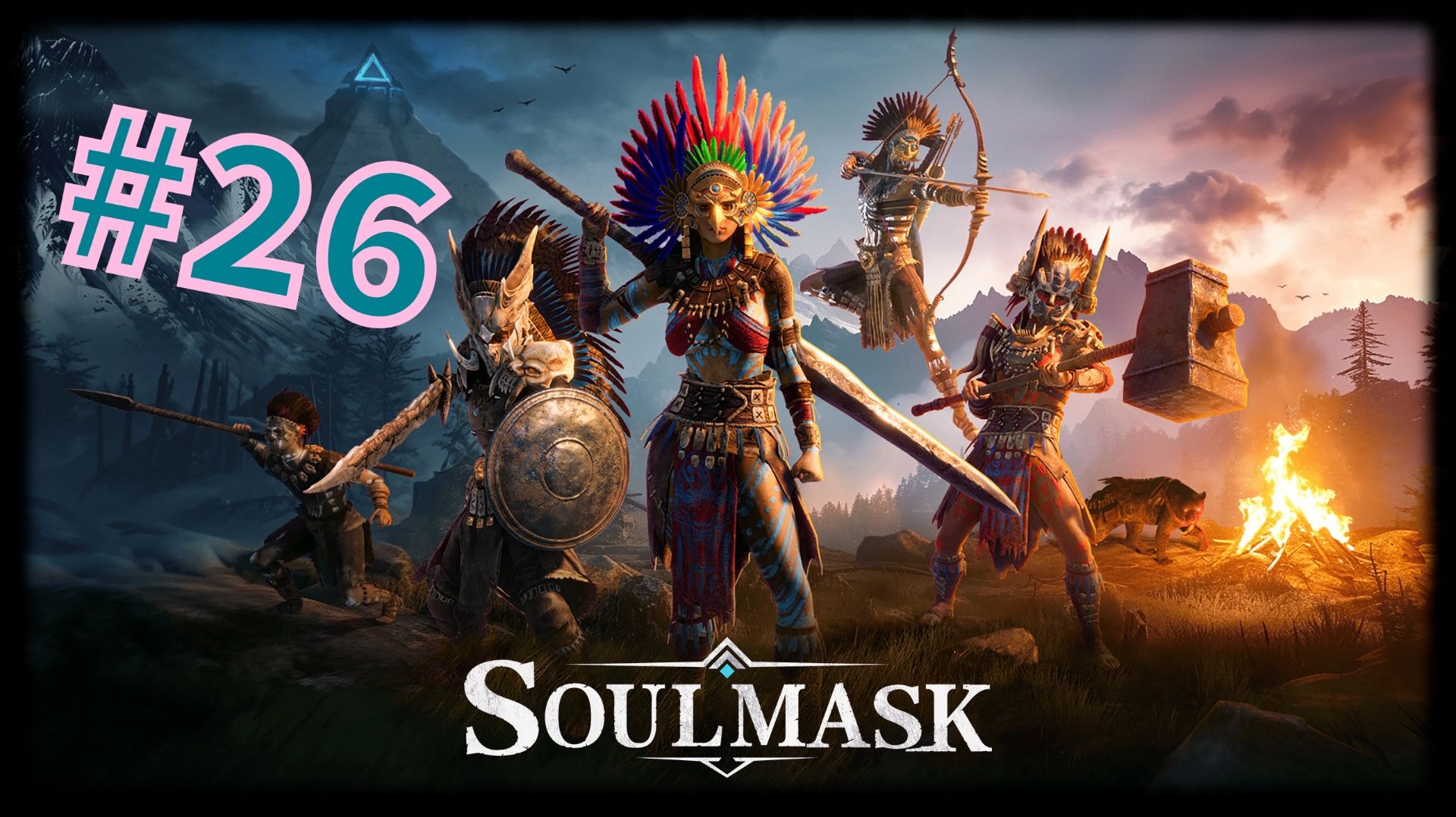 Soulmask DLC Shifting Sands #26 Изучаем карту......