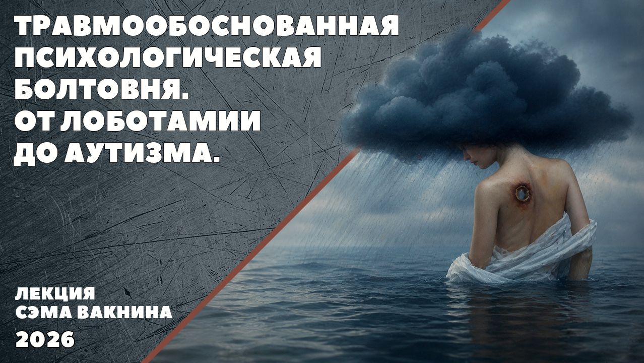 ТРАВМООБОСНОВАННАЯ ПСИХОЛОГИЧЕСКАЯ БОЛТОВНЯ. ОТ ЛОБОТАМИИ ДО АУТИЗМА