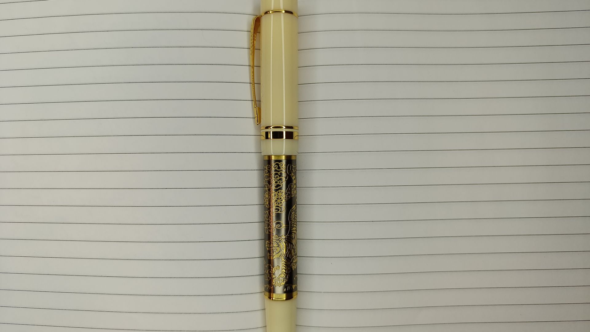 Перьевая ручка LEMON M2S White Tiger