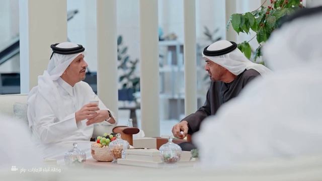 الشيخ محمد بن زايد آل نهيان يلتقي نظيره القبرصي ورئيس وزراء قطر في أبوظبي