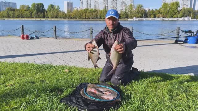 "ПУЗАНОВ ЛОВИТ"  С фидером на самом спортивном водоеме в Марьино
