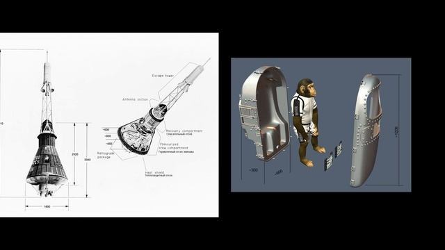 РН Mercury Redstone 2. Шимпанзе  в космосе.