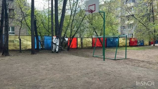 Противоклещевая обработка детского сада
