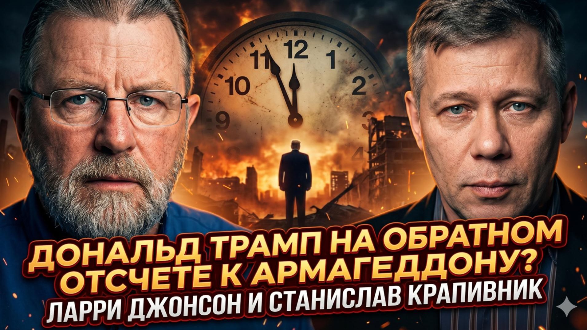⏰Ларри Джонсон и Станислав Крапивник | Трамп в последних секундах до Армагеддона. Счет пошел на дни