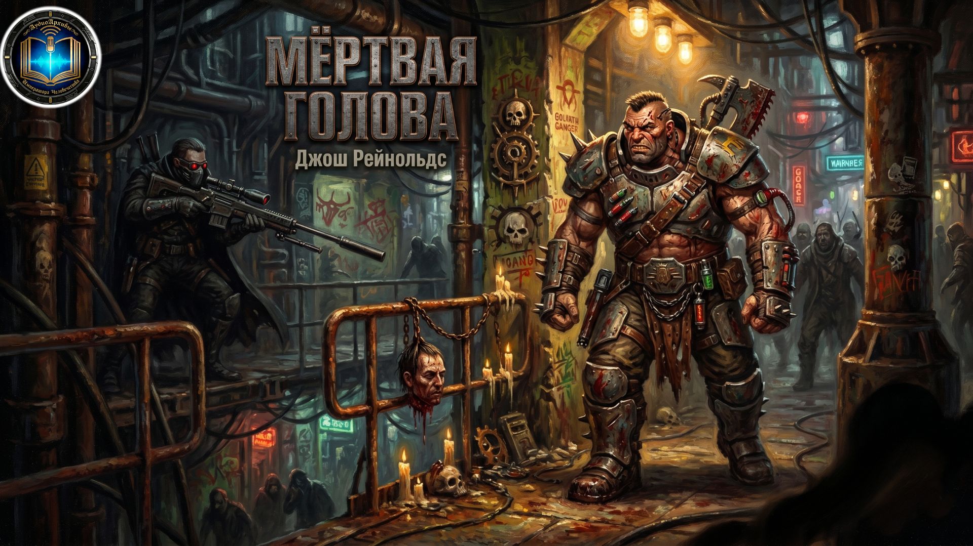 Warhammer 40k / ВХ40k Аудиокнига | Мертвая голова | Джош Рейнольдс | Death's Head (2018) by Lassial