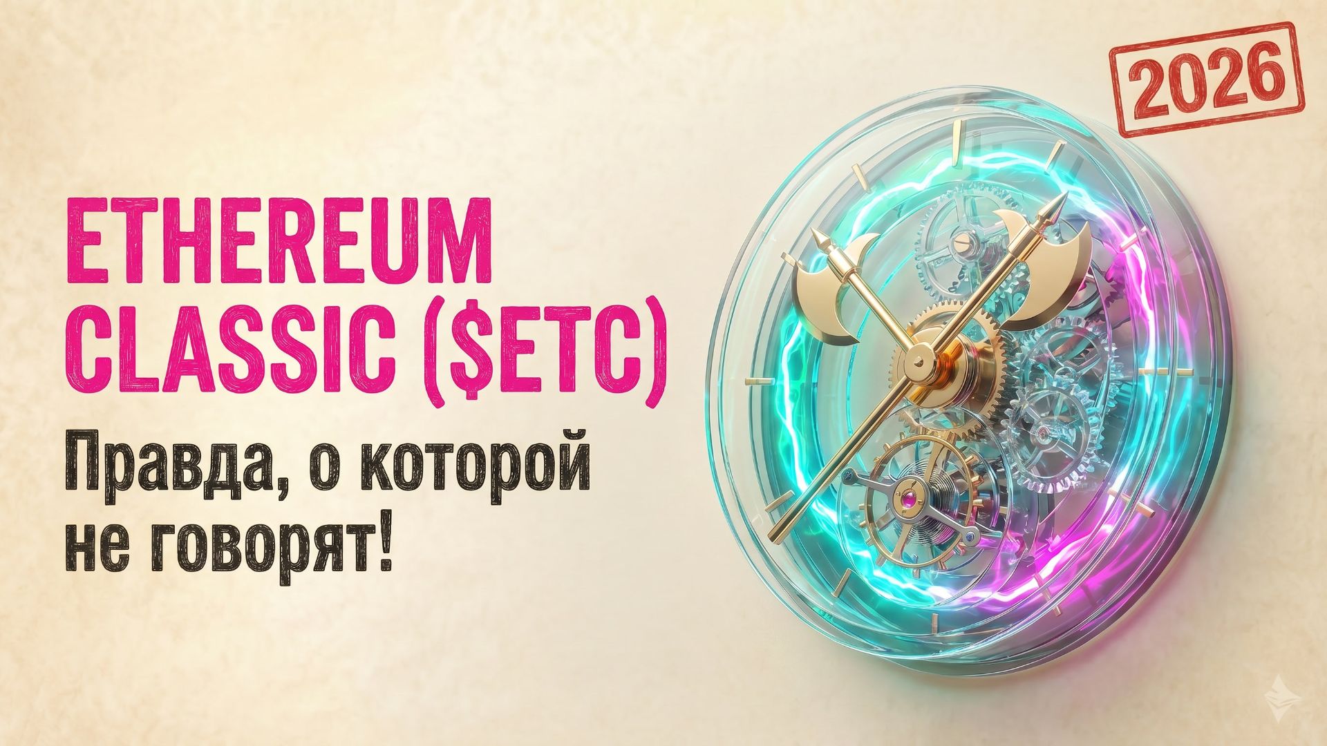 2026 Ehereum Classic ($ETC): Правда, о которой не говорят!