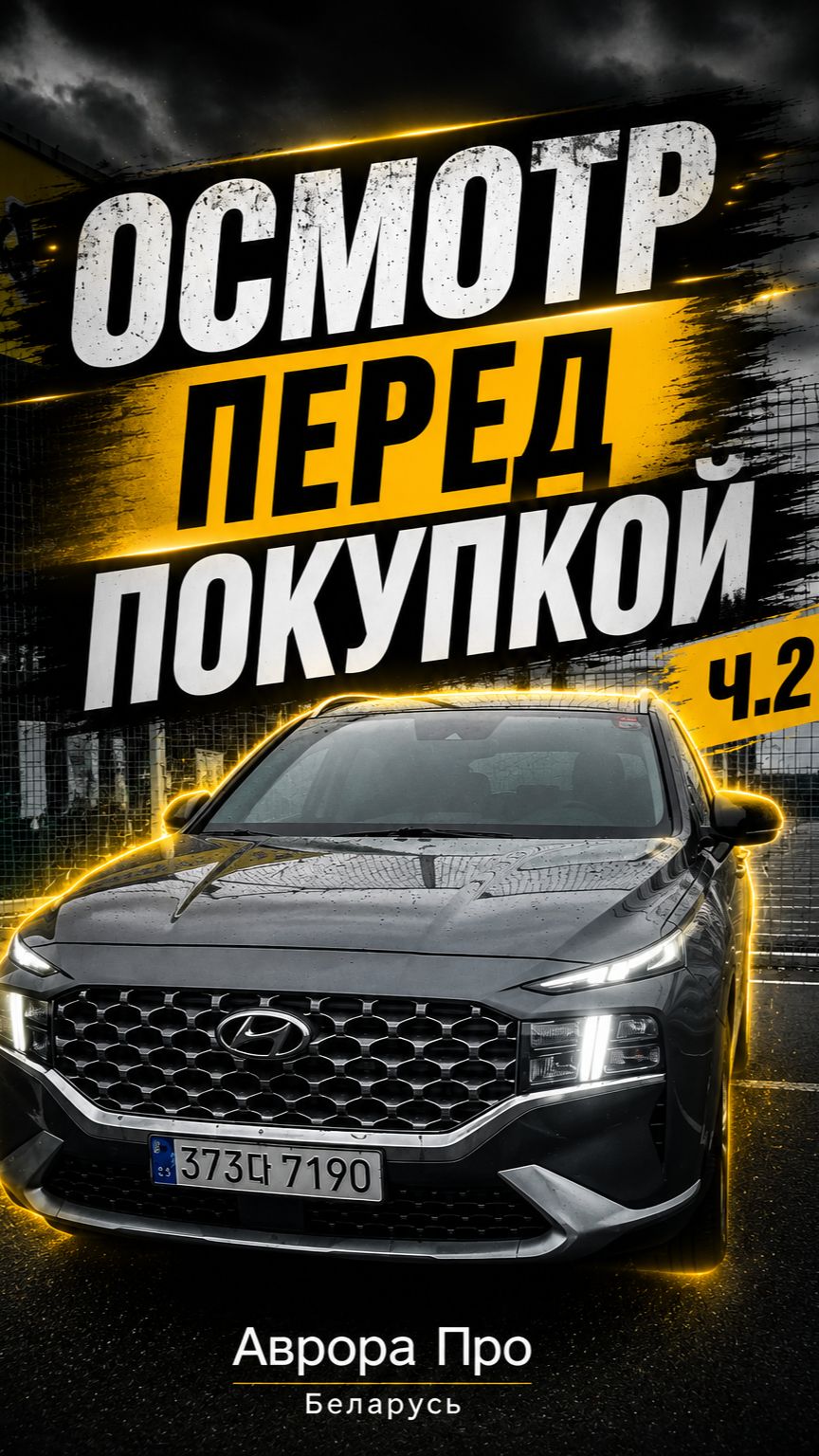 Santa Fe из Кореи в Беларусь - смотрим авто вживую. часть 2 #автоизкореи