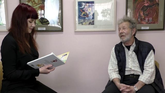 Андрей Усачёв в Аксаковке. Блиц интервью с писателем