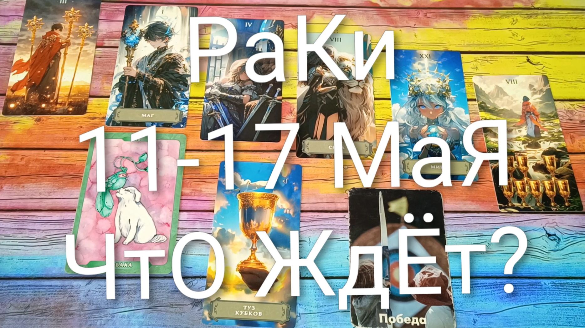 #РАКИ ТАРО НЕДЕЛЬКА 11-17 МАЯ 😍😍😍#ГаданиеНаБудущее#ТароНеделя#ТароГадание#ТароПрогноз
