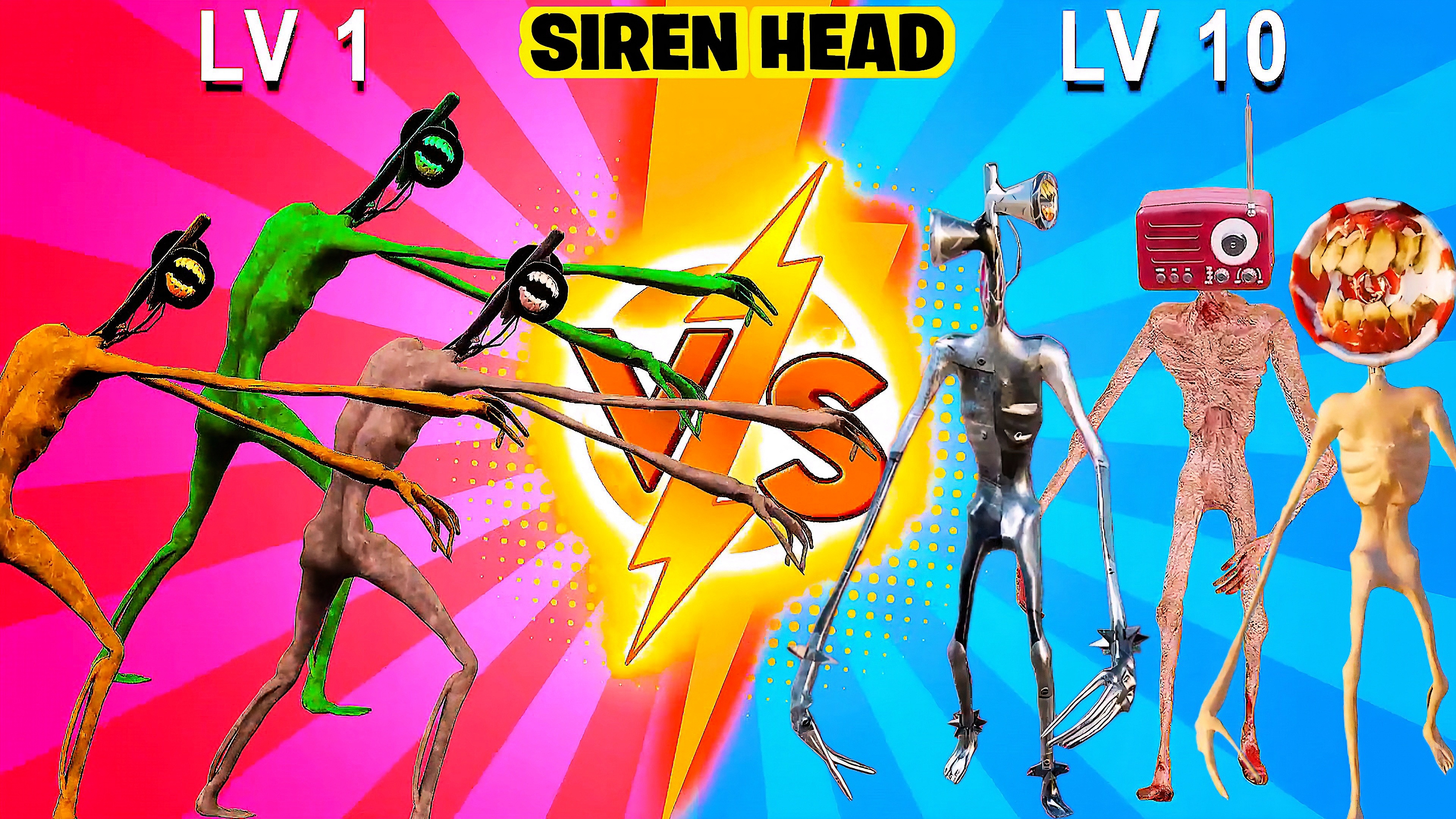 📢 СИРЕНОГОЛОВЫЙ 📢 против МОНСТРОВ ТРЕВОРА ХЕНДЕРСОНА. SIREN HEAD.