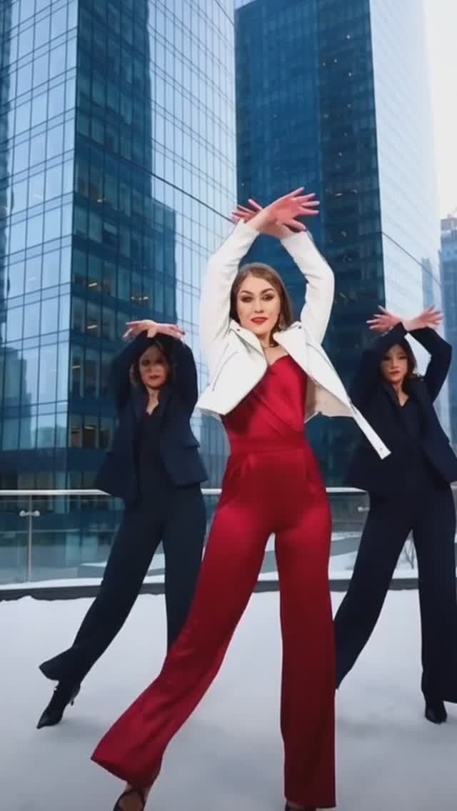 Танцевальный драйв среди небоскрёбов #dancevideo #dance