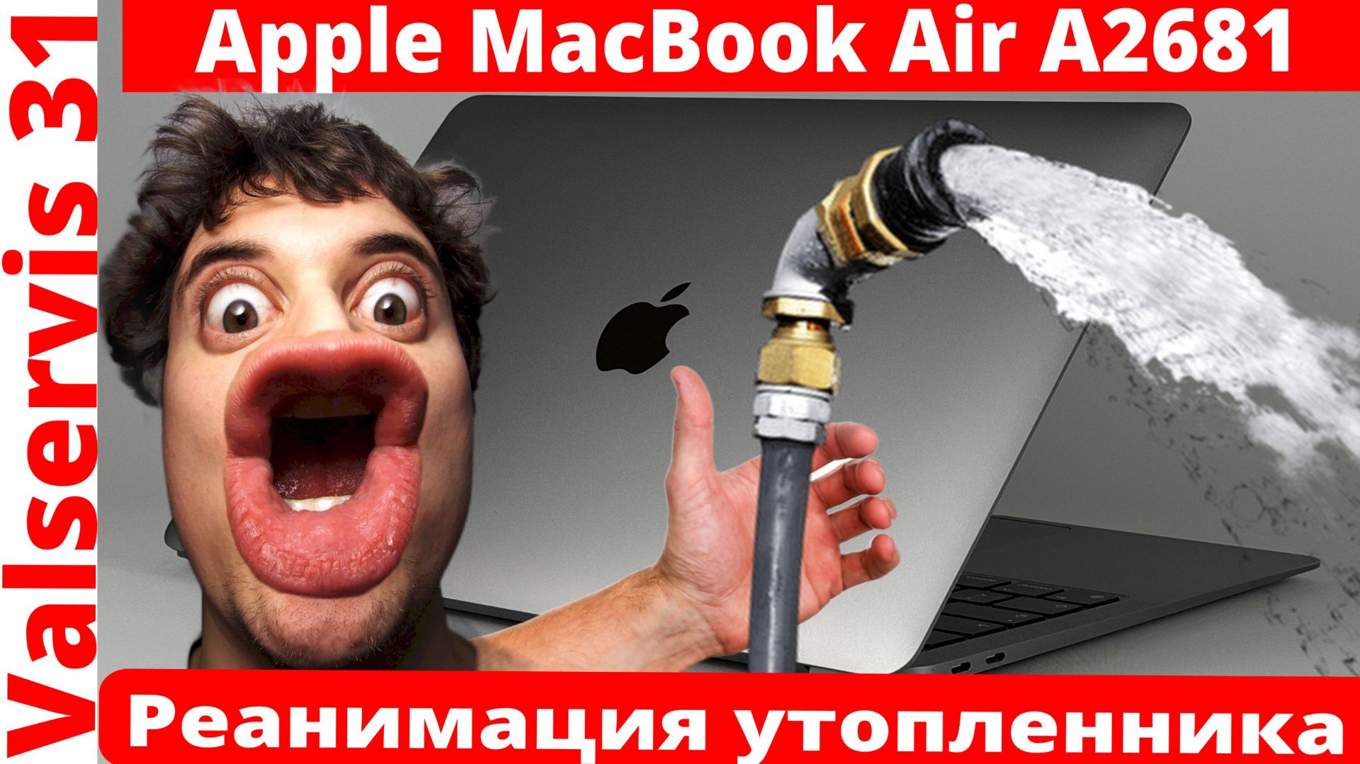Реанимация утопленника - Apple MacBook Air A2681