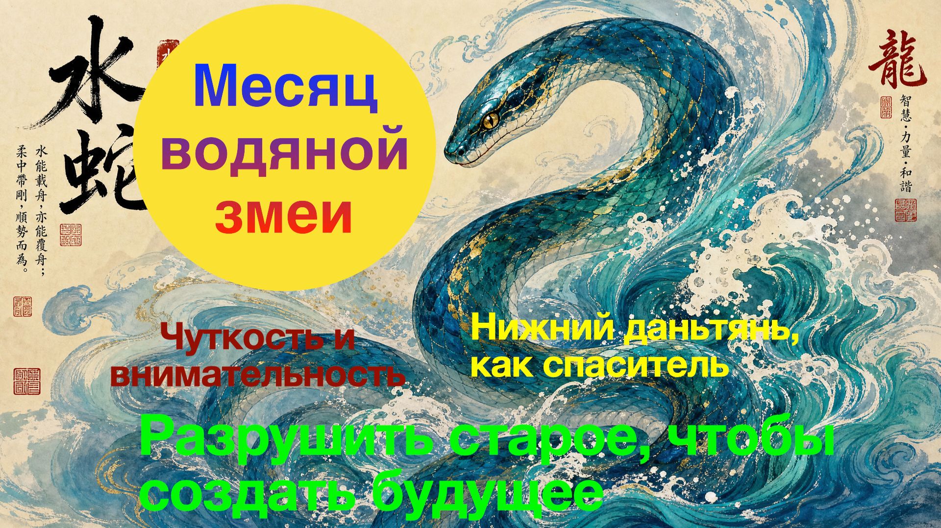 Месяц Водяной Змеи (Май). Тенденции состояний.