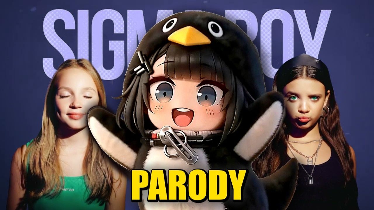 GOO GOO GAGA PENGUIN SONG - Sigma Boy Parody (Official Music Video)