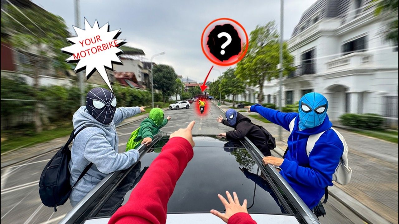 Кто украл мотоцикл Человека Паука?