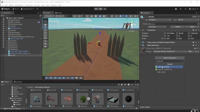 9 -Add stumps