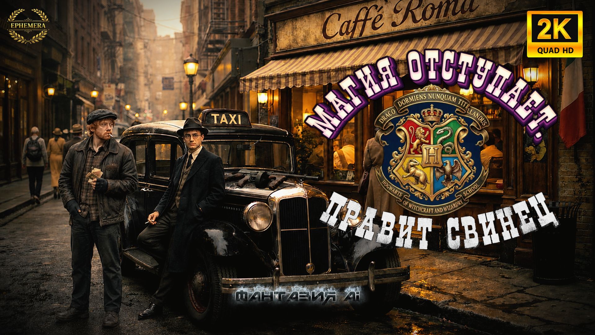 Магия под прикрытием: Гангстеры Хогвартса 🕴️🔫✨