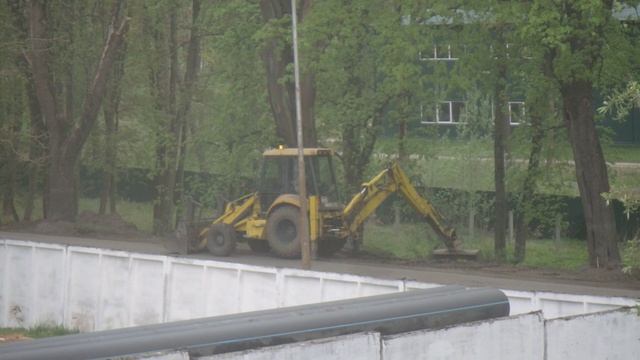 Погрузчик-экскаватор планировка
