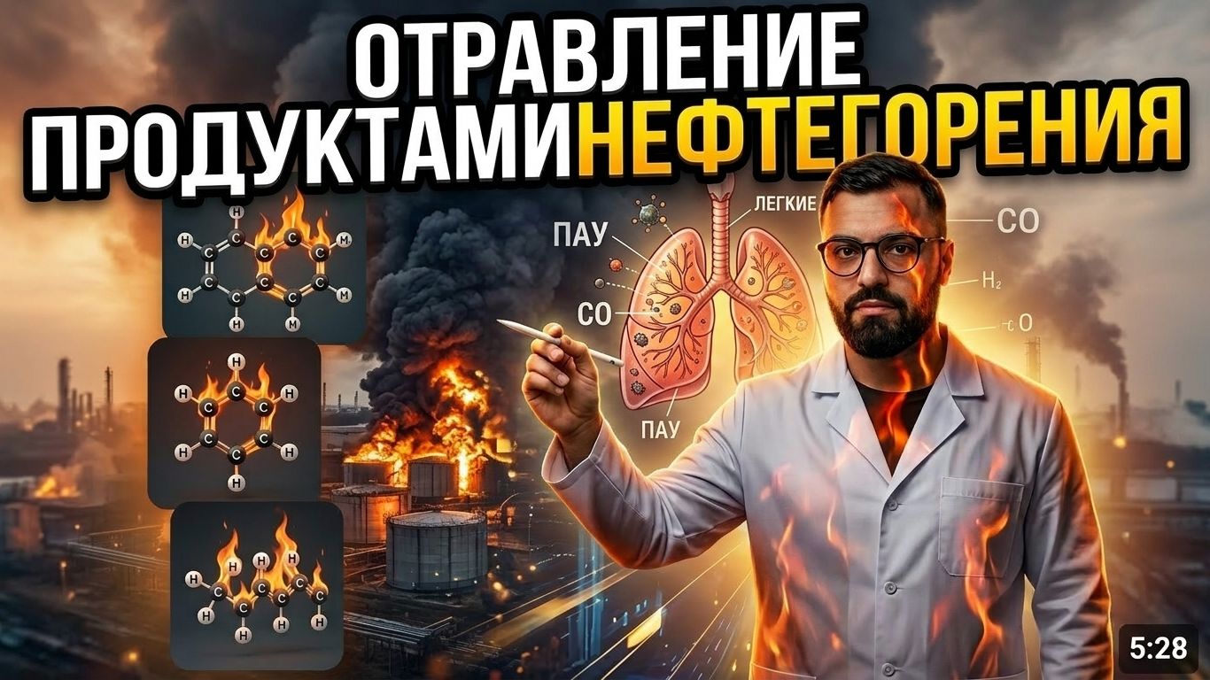 Отравление продуктами нефтегорения при пожаре на НПЗ в Туапсе. Отравление угарным газом, бензолом.