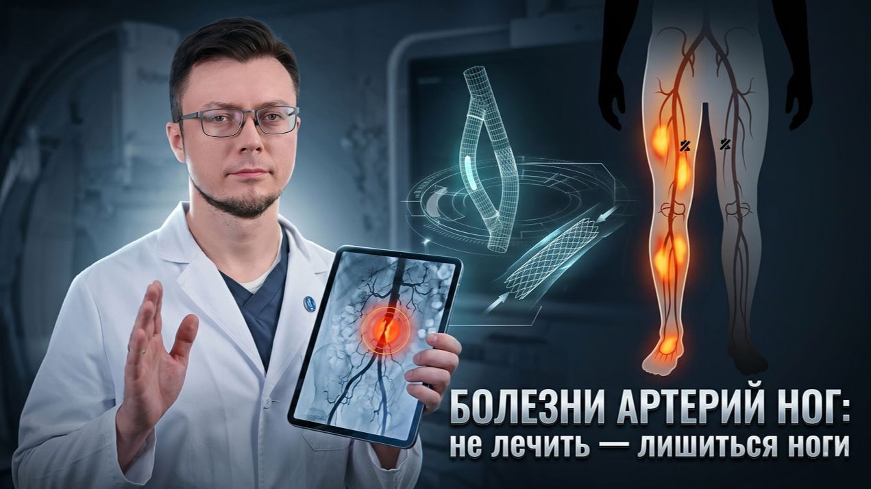 Болезни артерий ног: не лечить — лишиться ноги