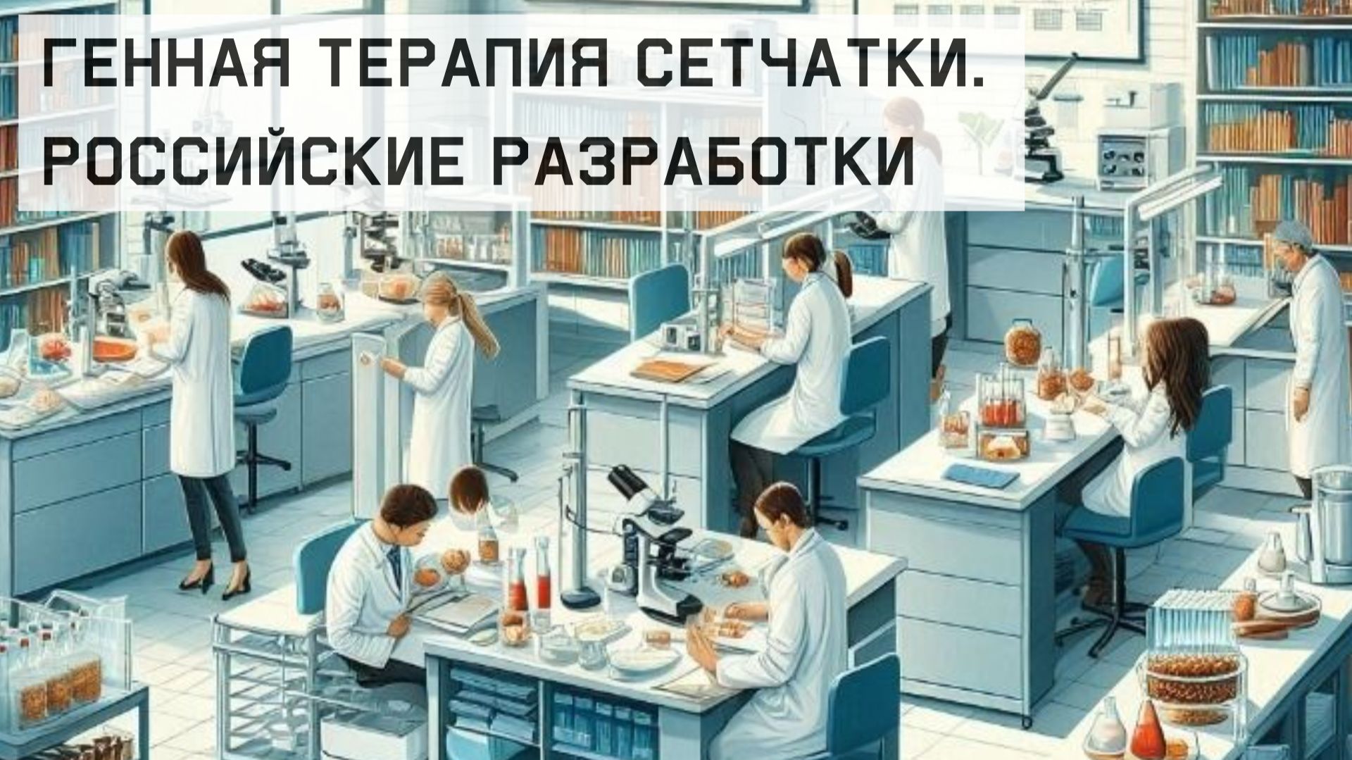 Генная терапия: путь от идеи до пациента