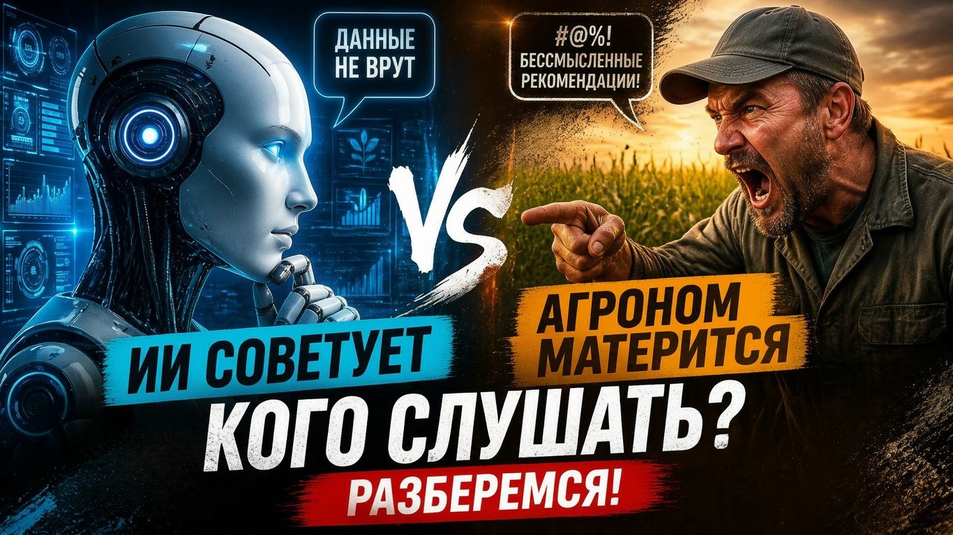 ИИ советует, а агроном матерится! Кого слушать?