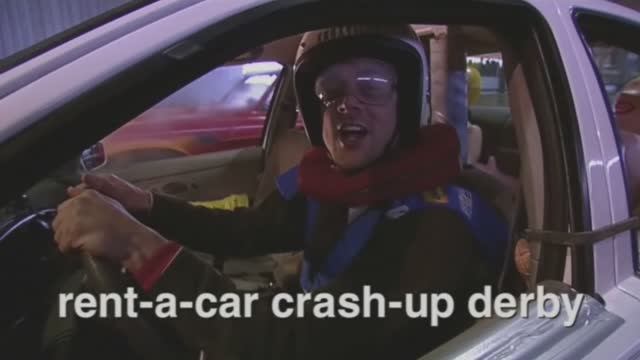 Чудаки (Jackass). Фильм: Джонни Ноксвилл взял машину на прокат
