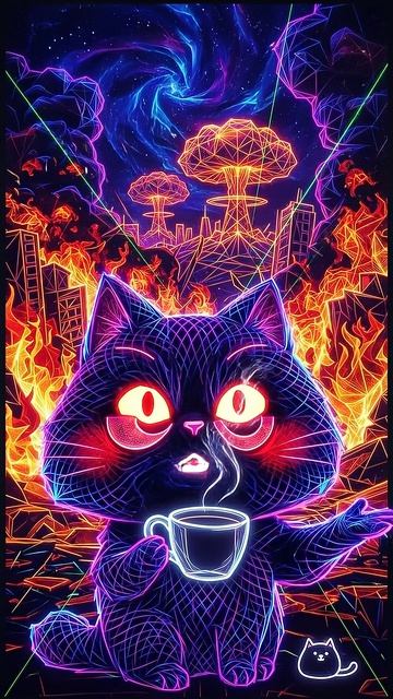 Мультфильм про искусство: Лазерное искусство