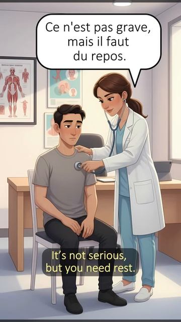 Having a Fever in French Doctor Conversation Story Learn Real French Dialogue [get.gt]