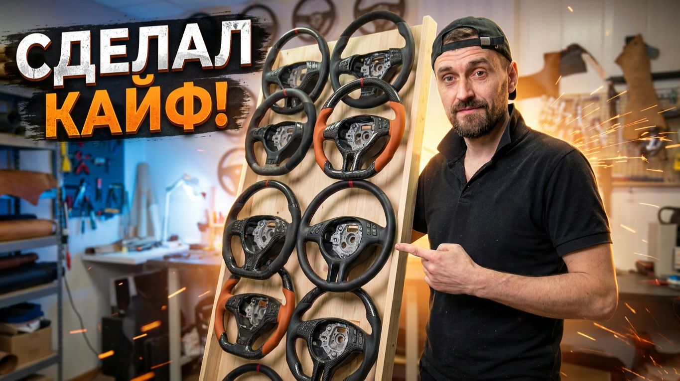 Стеллаж для рулей своими руками