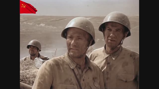 Долетался! Фрагменты из фильма "Они сражались за Родину". 1974 г.