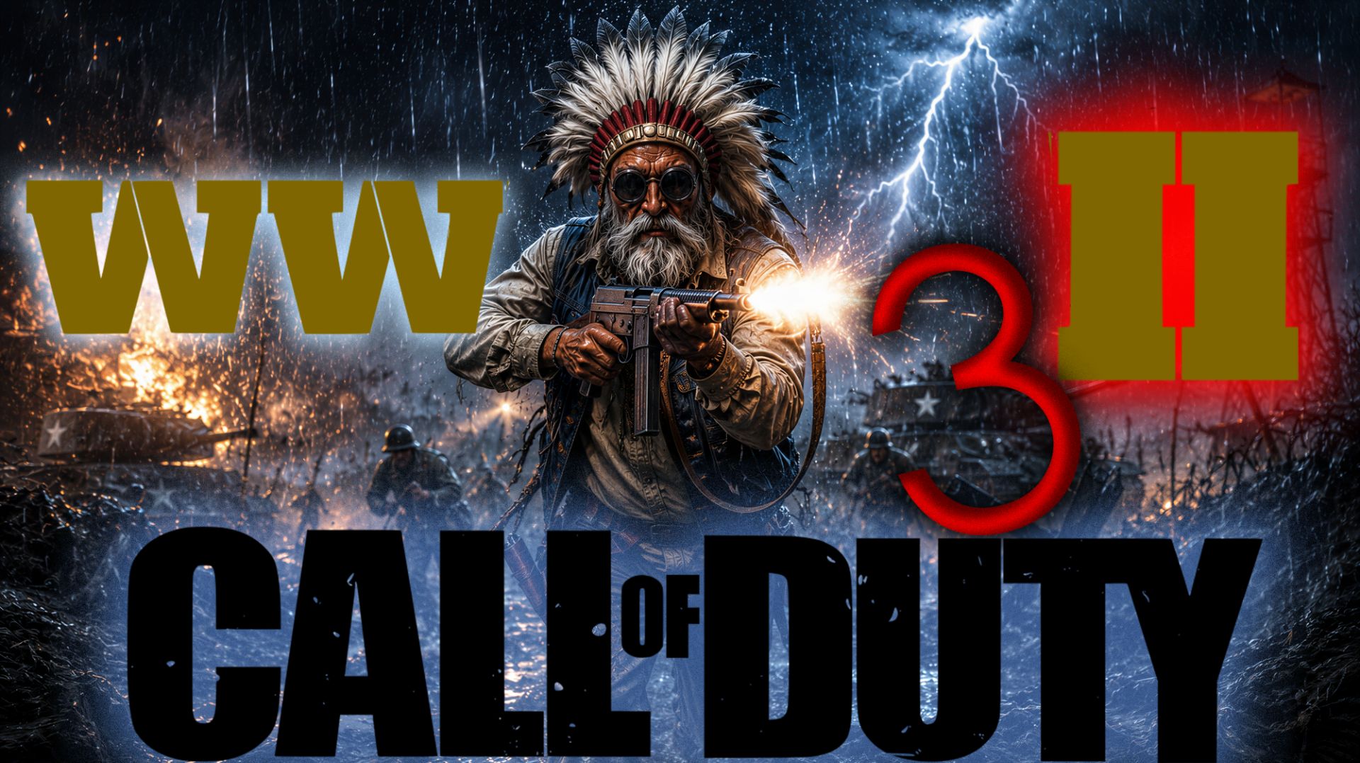 Почти-Ирокино Call of Duty W W 2 в 21 на 9🖥️ Операция "Цитадель" и УСО