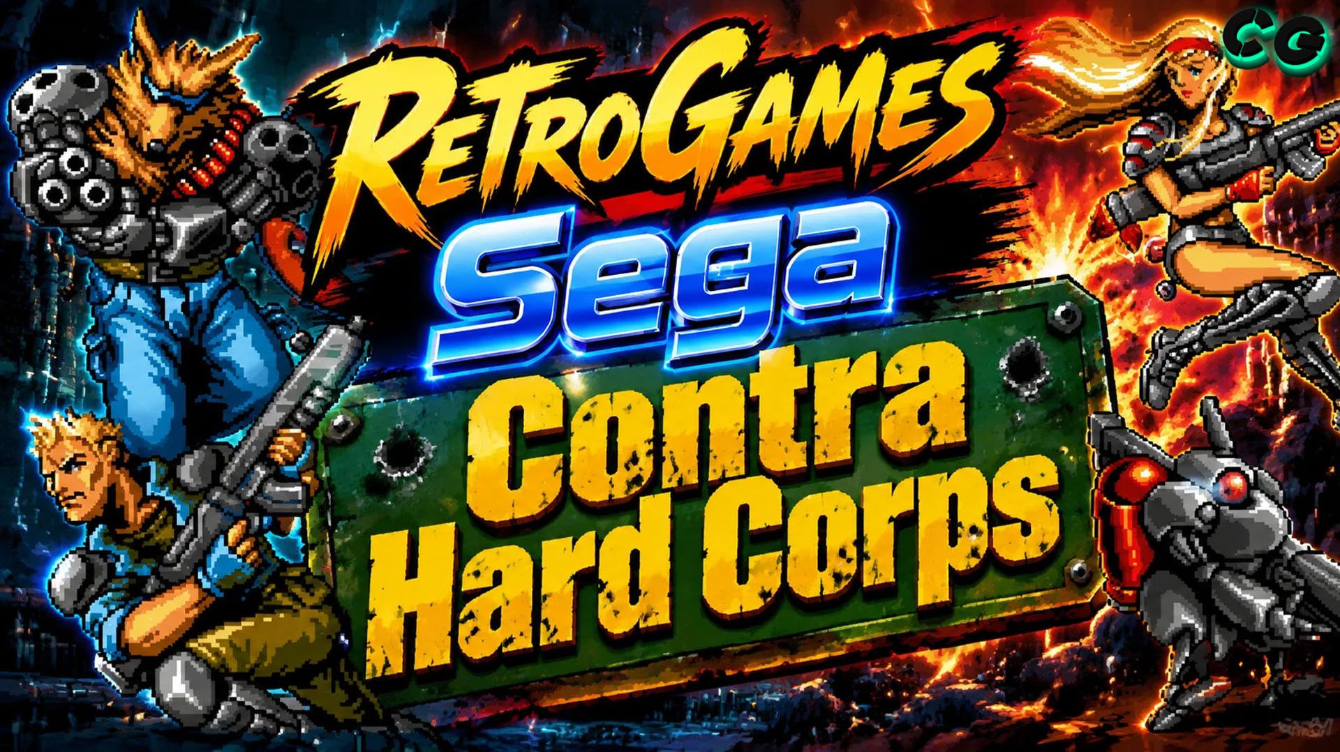RetroGames #07 Sega. Contra Hard Corps