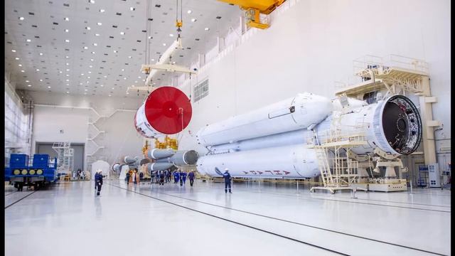 РН Ангара А5. РБ Орион на космодроме Восточный.