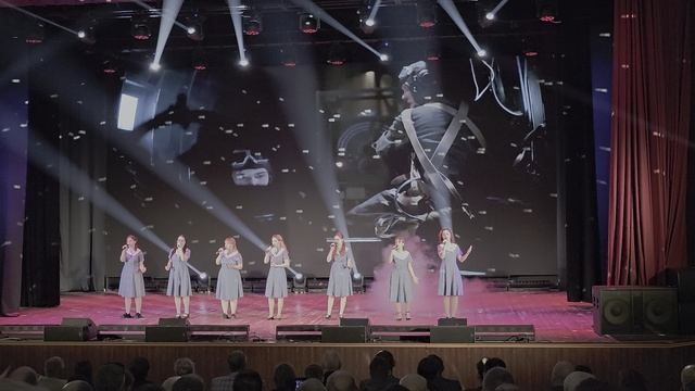 Эстрадный вокальный ансамбль "Импульс" "А закаты алые"