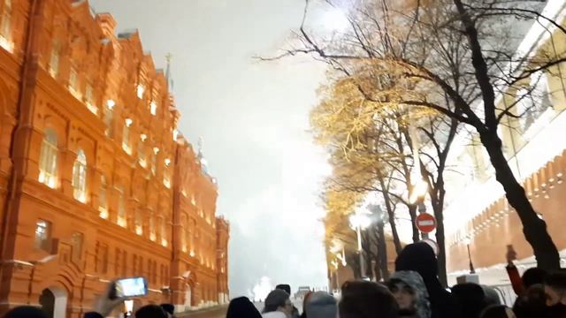 Москва, Новый 2021г на Красной площади