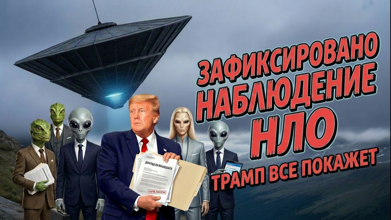тайна трампа про нло раскрыта
