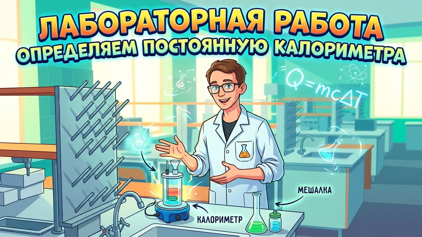 Лабораторная работа. Определяем постоянную калориметра