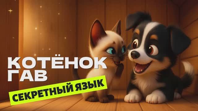 Котёнок🐶 ГАВ Секретный язык